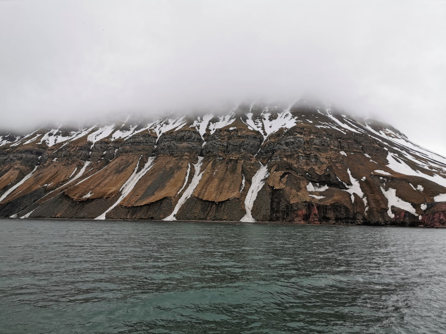 Grumant and Fuglefjellet (bird cliffs) - Erratic engineeress