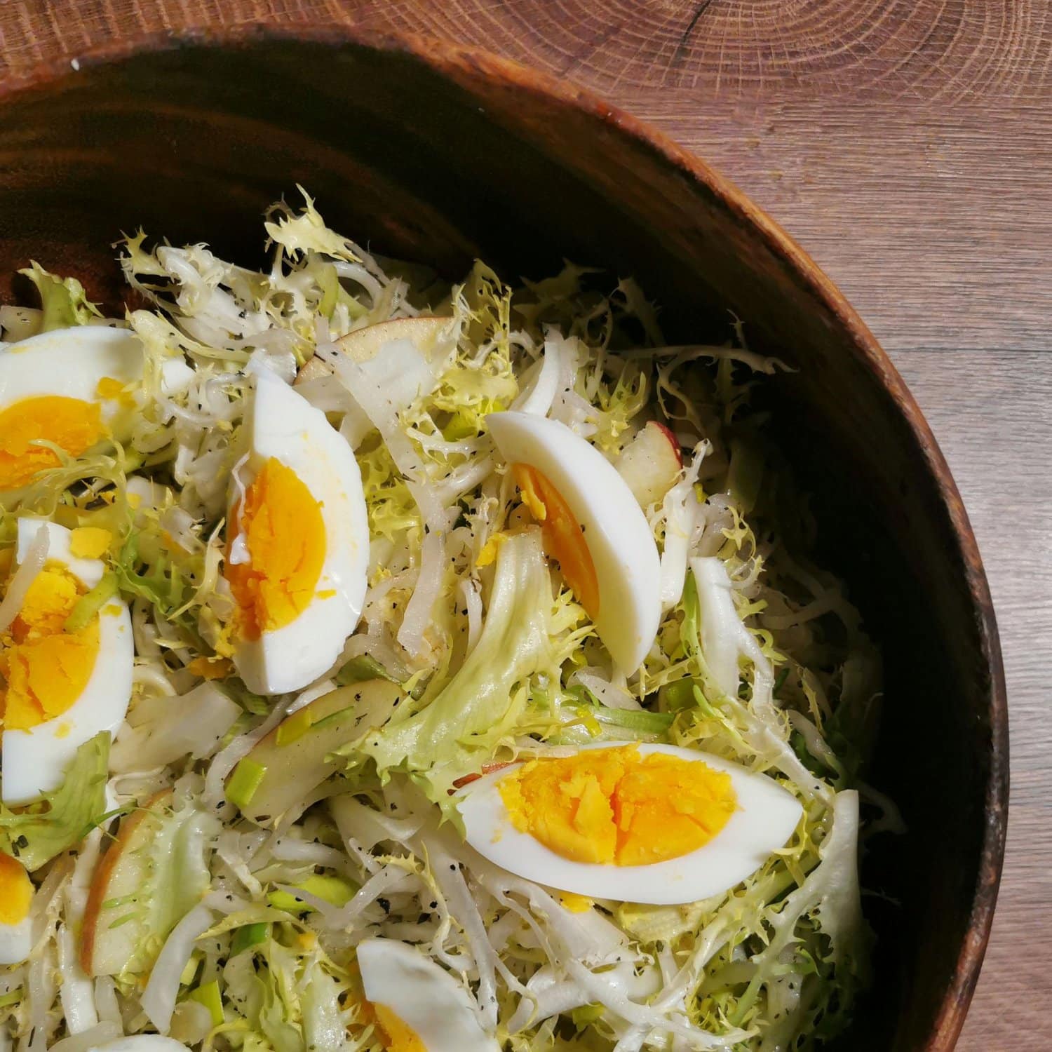 Recipe: Endive winter salad with sour turnip - Erratic engineeress